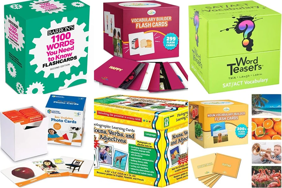 Master English Vocabulary with These 5 Flash Cards