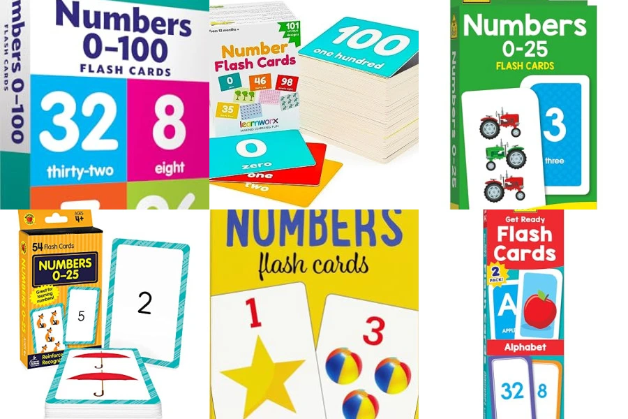 Master Numbers Fast: Top 5 Flash Card Sets